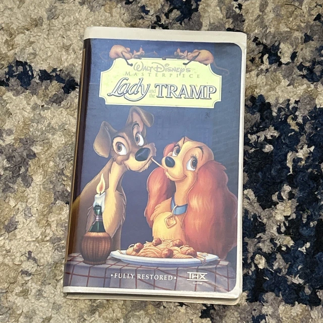 VERY RARE LADY And The Tramp VHS Tape Used From Around 1988 £81.69 ...