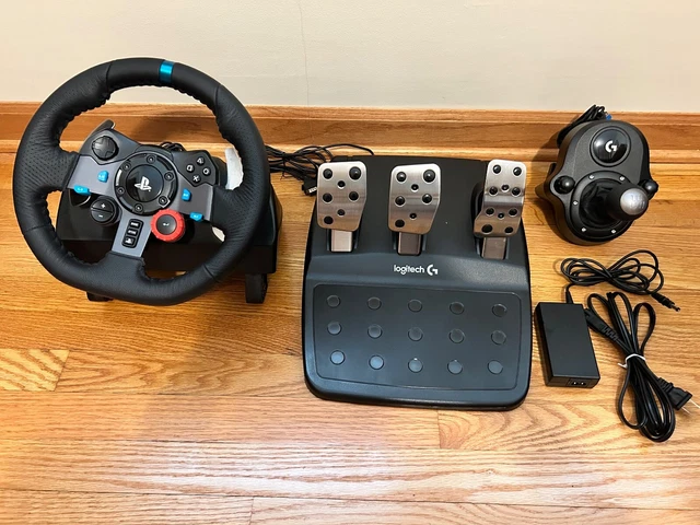 LOGITECH G29 DRIVING force racing wheel - black EUR 160,15 - PicClick FR