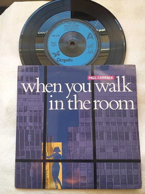 PAUL CARRACK - When You Walk In The Room 1987 7" Vinyl Single. Chs 3109 ...