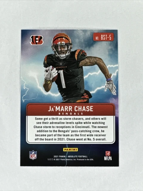 2021 PANINI ABSOLUTE - By Storm BST-5 Ja’Marr Chase $4.32 - PicClick CA