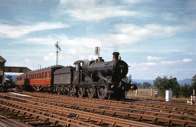 COLOUR RAIL SLIDE, BRW835, GWR 2251 class, 3207, Moat Lane £1.25 ...