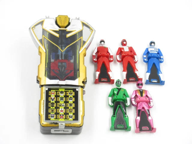POWER RANGERS SUPER Megaforce Gokaiger Legendär Silber Morpher Cellular ...