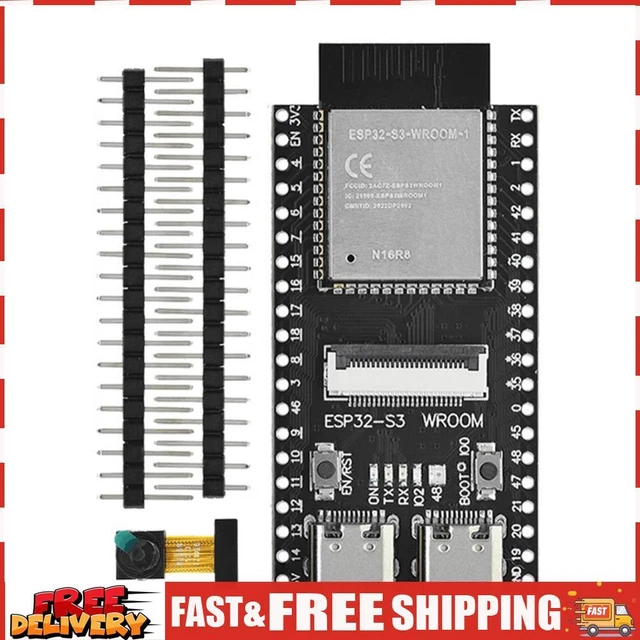 Esp32 S3 Wroom Cam Board Example Projects Wifi Bt Module With Ov2640