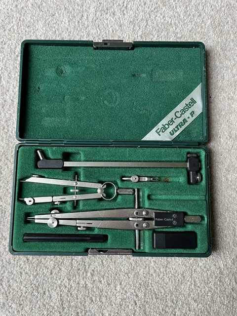 FABER-CASTELL ULTRA-P SURVEYING Technical Drawing Instrument Compass ...