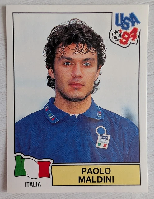 FIGURINA STICKER PAOLO MALDINI N 307 ITALIA PANINI WC USA 94 1994 NEW EUR 0,99 - PicClick IT