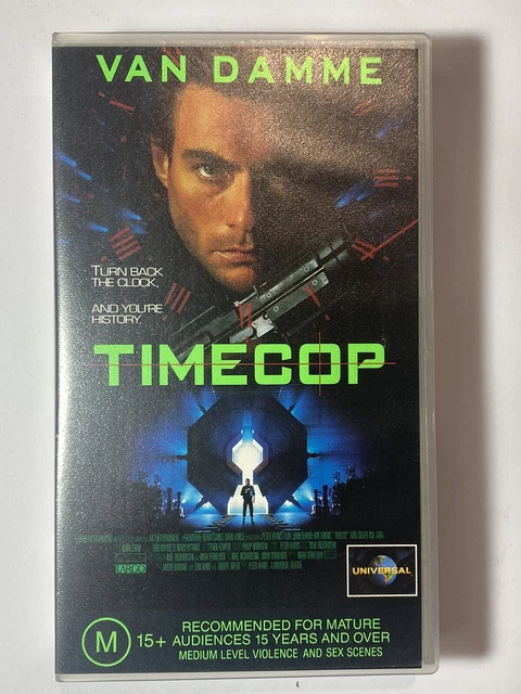 TIME COP VHS Van Damme £12.48 - PicClick UK