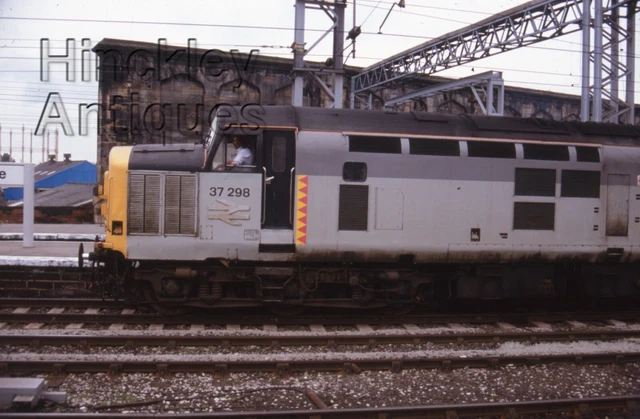 35MM SLIDE BRITISH Railway Diesel Railfreight Loco Class 37 37298 ...