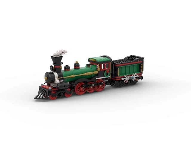 BAUANLEITUNG MOC DAMPFLOK Lokomotive passend für 10254 EUR 7,99 ...