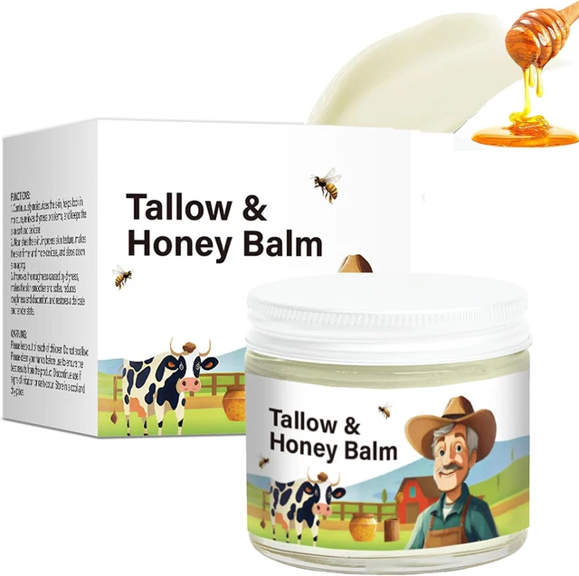 GRASS-FED BEEF TALLOW Moisturiser for Face & Body - Handmade All ...