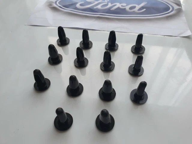 FORD FALCON RADIATOR Panel Splash Shield Rubber Clips Xr Xt Xw Xy Gt Za ...