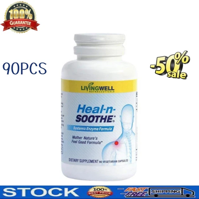 HEAL-N-SOOTH E PROTEOLYTIC Enzymes - Natural Joint Support Supplement ...