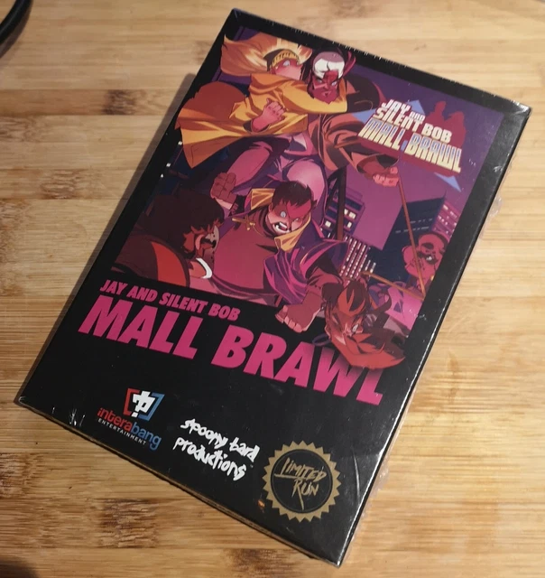 JAY AND SILENT Bob Mall Brawl [Limited Run Games] NES *NEW & SEALED ...