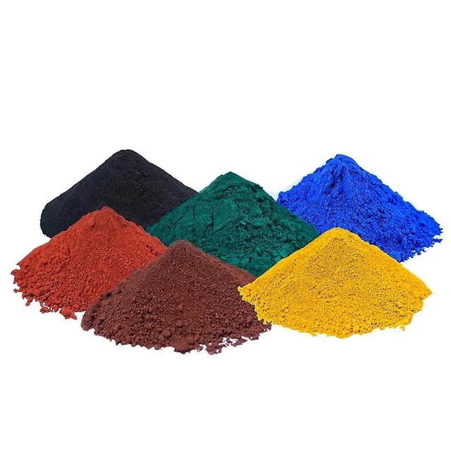OSSIDO DI FERRO Ossido Minerale per Cemento Colorante Calcestruzzo 500 ...