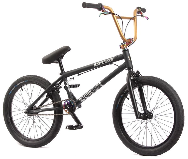20 POUCE VÉLO BMX Freestyle Roue KHE COPE Limité Noir Affix Rotor 10 ...