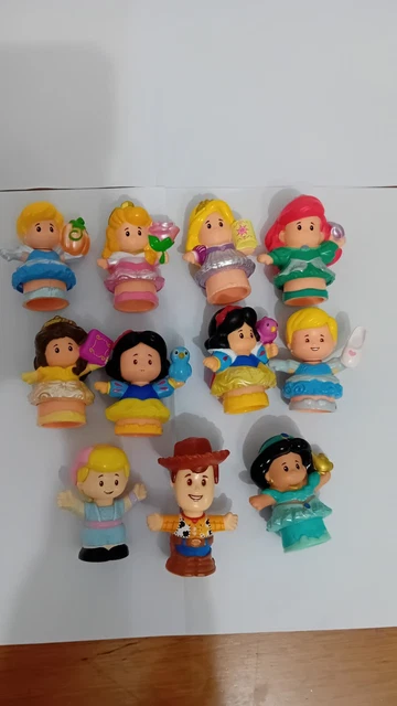 FISHER PRICE LITTLE People Disney Princess Toy Story Character Figures ...