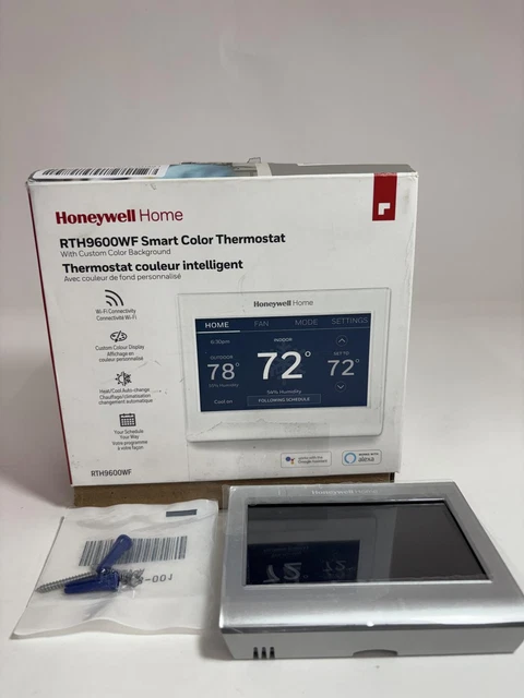 HONEYWELL HOME SMART Color ** Wi-Fi Programmable Touch Screen ...