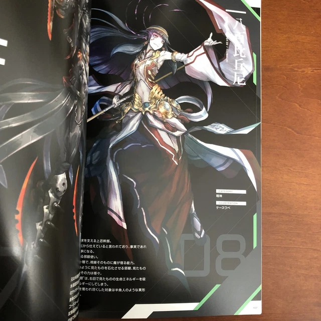 TAIMANIN RPGX CHARACTER A4 Visual Book Vol.02 Art Book Illustration ...