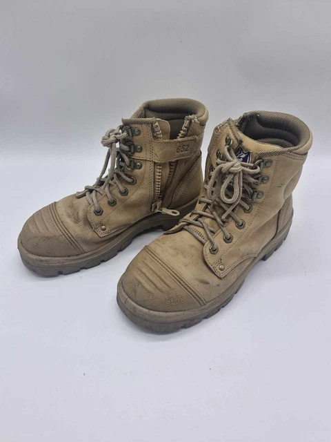 STEEL BLUE ORTHO Steel Cap Boots Size 8 $80.00 - PicClick AU