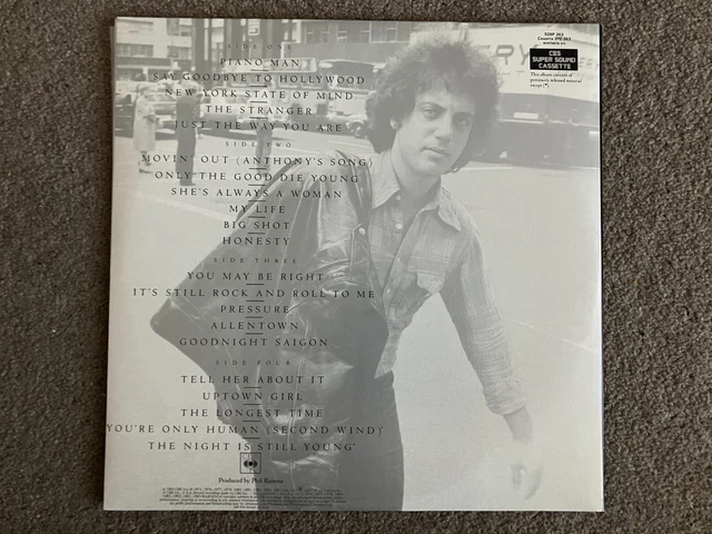 BILLY JOEL GREATEST Hits Volume I and Volume II (2 LPs, 1985) $25.00 ...