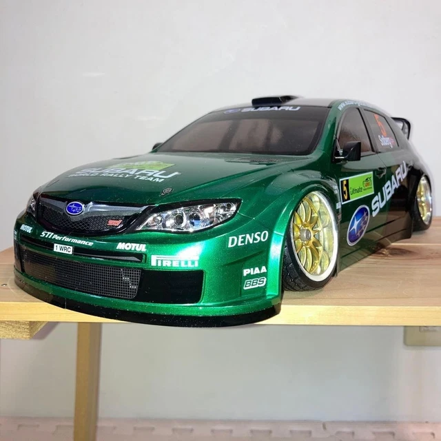 TAMIYA 1/10 RC Car Body Subaru Impreza WRC 2008 Rally Racing RC Car ...