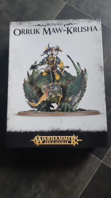 ORRUK WARCLANS MEGABOSS Maw-krusha Gordrakk The Fist of Gork New Games ...
