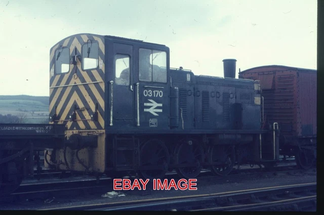 ORIGINAL 35MM SLIDE CLASS 03 SHUNTER NO 03170 AT TYNE YARD 2/77 £3.00 ...