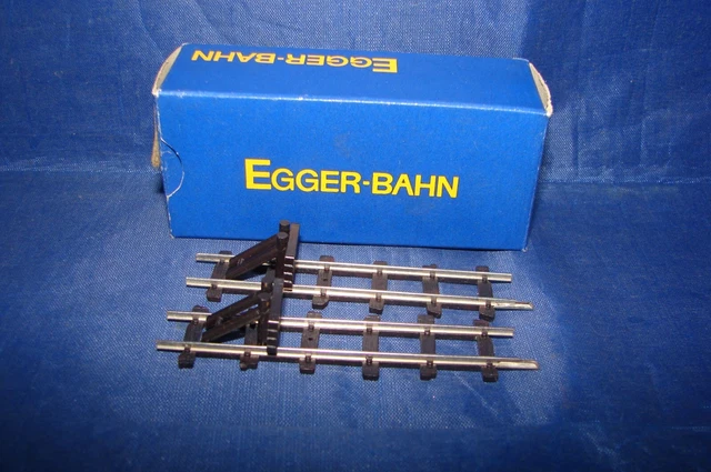 EGGER-BAHN HOE 2 RAILS BUTOIR HEURTOIR TRAIN ELECTRIQUE BOITE 3005 EUR 15,00 - PicClick FR