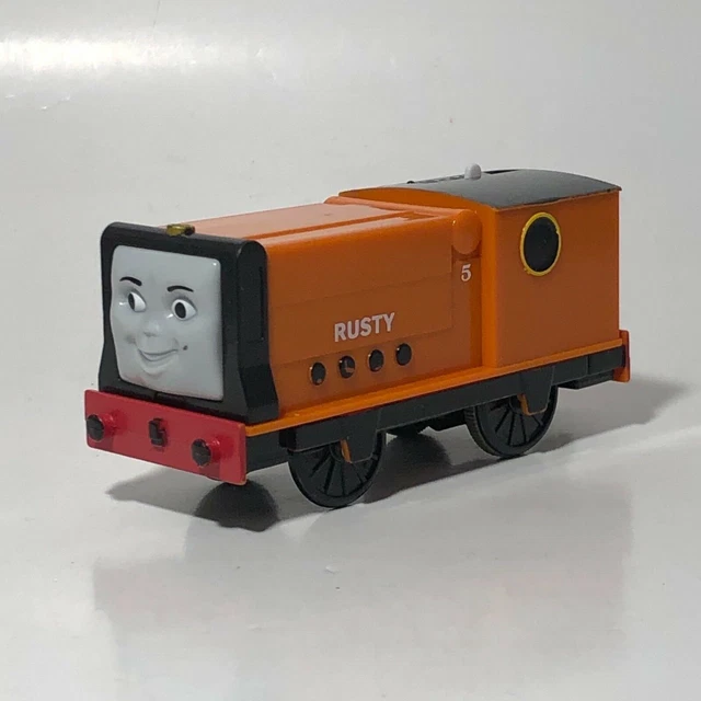 THOMAS & FRIENDS Trackmaster Rusty Motorized Engine 2006 Hit Toy Works ...
