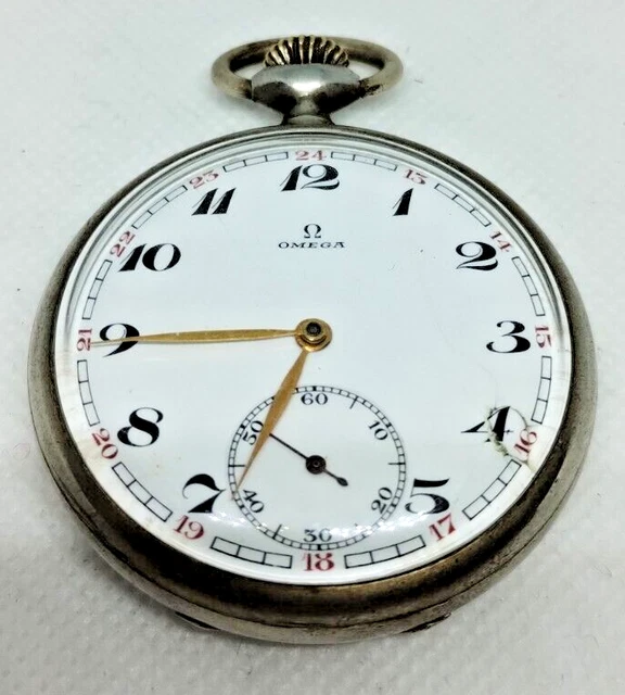 VINTAGE POCKET WATCH Omega Swiss Made 1920's. £149.99 - PicClick UK