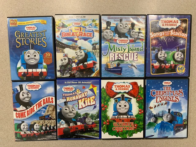 THOMAS THE TANK Engine And Friends Train DVD Lot Of 8 Movies EUR 21,78 ...