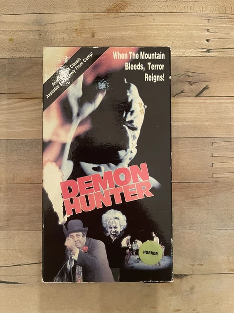 DEMON HUNTER VHS Tape Camp Video 1988 RARE Horror Cult Gore $199.99 ...