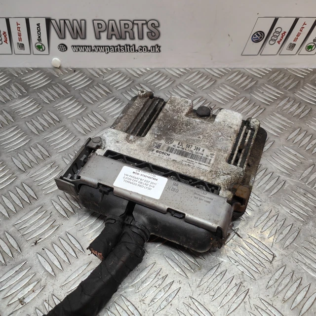 ENGINE ECU VW Golf Passat B7 Seat Skoda Audi 2.0Tdi Cff Cfh 03L907309N ...