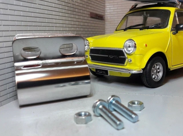 AA RAC OWNER Club Metal Car Chrome Polished Stainless Bumper Badge Bar ...