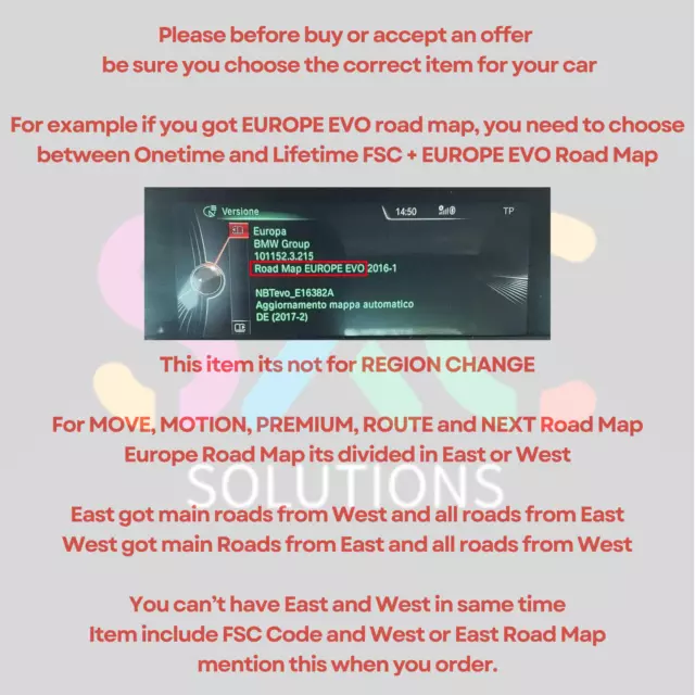 EUROPE EVO 2025-1 | ROAD MAP UPDATE FSC Code - BMW MINI ID4 EUR 14,99 ... EUROPE EVO 2025-1 | ROAD MAP UPDATE FSC Code - BMW MINI ID4 EUR 14,99 ...