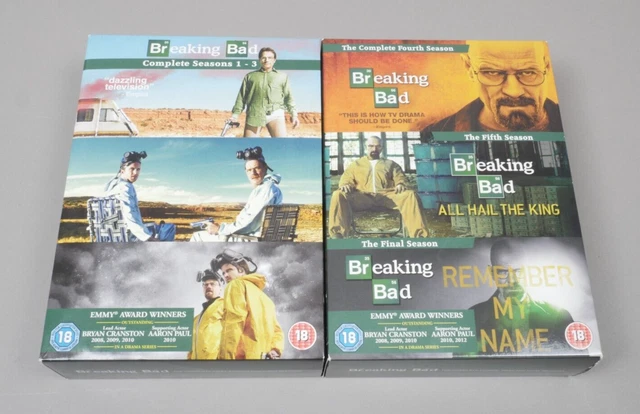 BREAKING BAD DVD Complete Series 1-3 and 4-6 EUR 17,33 - PicClick IT
