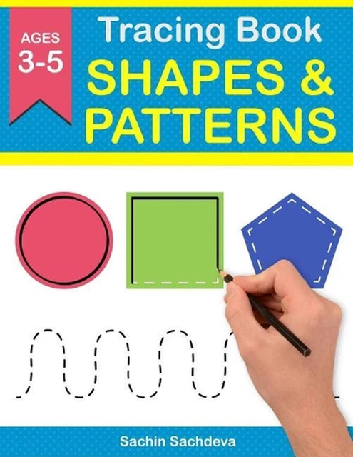 TRACING BOOK OF Shapes & Patterns: Workbook for preschoolers by Sachin ...
