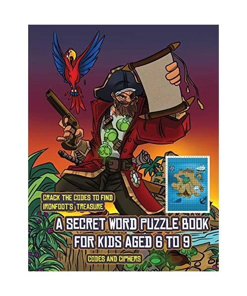 CODES AND CIPHERS (A secret word puzzle book for kids aged 6 to 9 ...