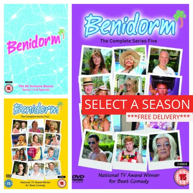 BENIDORM DVD BOX Set Series 1 2 3 4 5 6 7 - Pick a Complete Collection ...