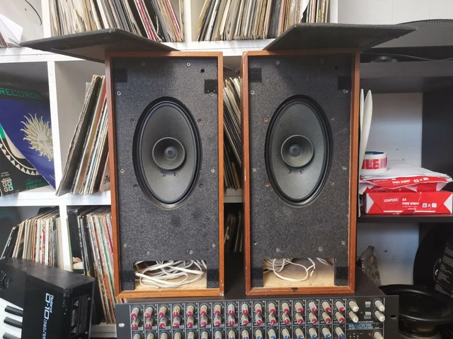 EMI LE1 MONITOR Speakers Elliptical Drivers £150.00 - PicClick UK