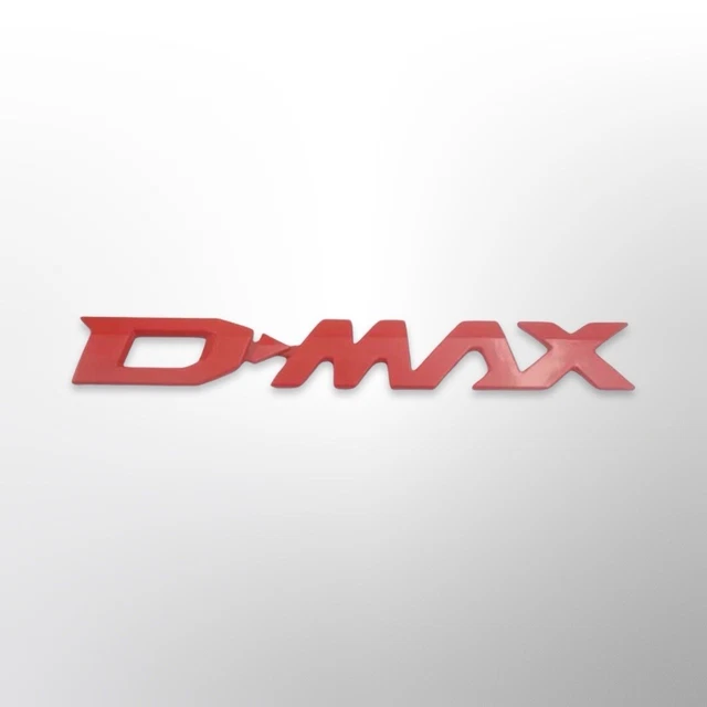 ISUZU D-MAX D Max 2019-2023 Rear Tail Gate Badge Logo Emblem - Red £22. ...