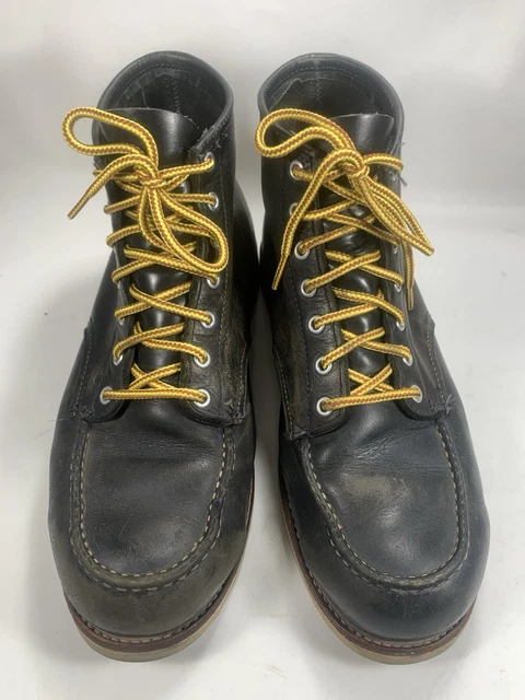 GOLDEN RETRIEVER BOOTS black leather moc toe Mens size 13 Work £89.37 ...