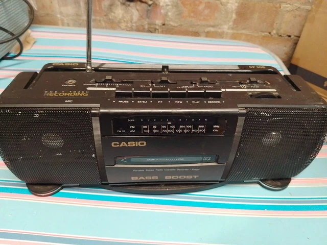 CASIO CP 50B Radio Cassette £12.00 - PicClick UK