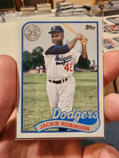 2024 TOPPS SERIES 1 Jackie Robinson 35th Anniversary 1989 #89B-54 Dodgers ️ EUR 2,24 - PicClick IT