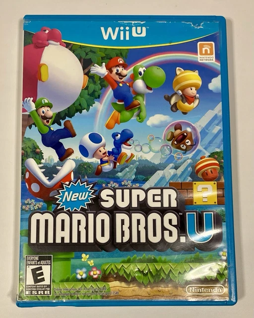NEW SUPER MARIO Bros. U (Nintendo Wii U, 2012) CIB w/ Manual £8.89 ...