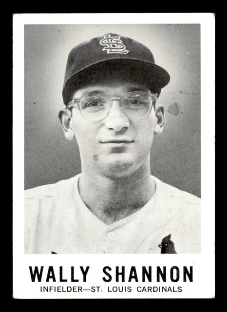 1960 LEAF BASEBALL #93 Wally Shannon VG/EX EUR 11,18 - PicClick FR