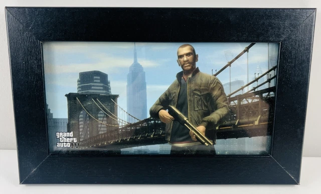 GRAND THEFT AUTO IV GTA 4 Blockbuster Exclusive Rare Promo Picture ...