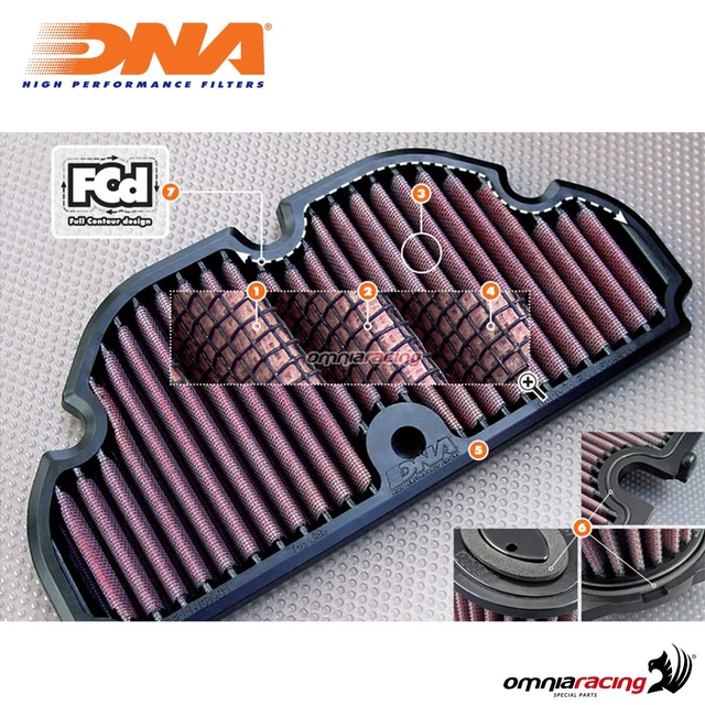 DNA CAR AIR filter for Bmw 123D E82/88 2.0L 2006-2013 EUR 102,00 ...