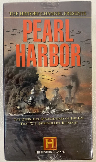 THE HISTORY CHANNEL Presents - Pearl Harbor (VHS, 2001, 3-Tape Set) New ...