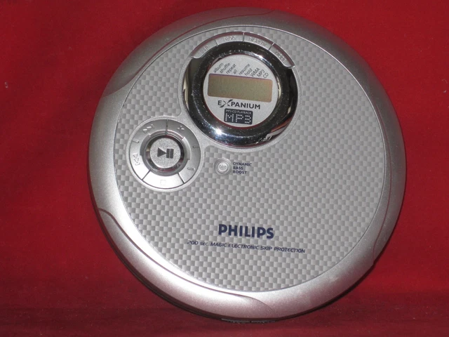 VINTAGE PHILIPS EXP3360/00Z Portable CD Player Works* - **READ ...