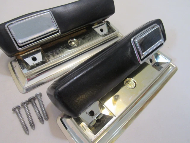 1968-70 CHARGER RT Coronet Roadrunner GTX Mopar B Body L/R Black Rear ...